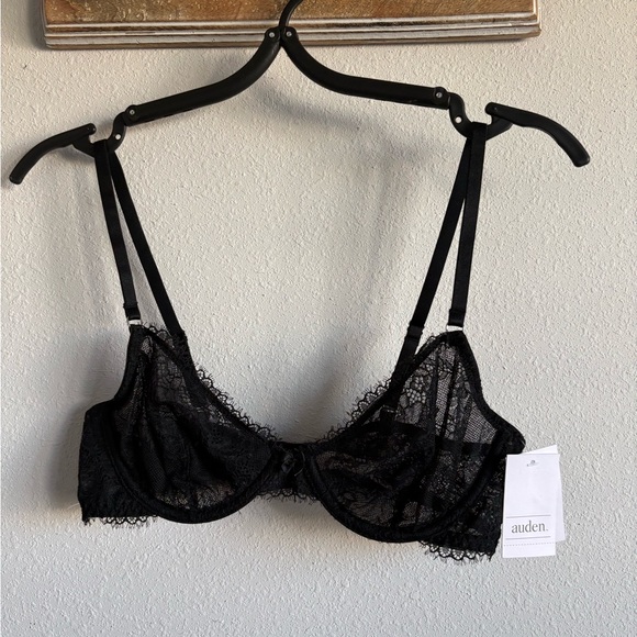 Auden | Intimates & Sleepwear | Auden Elegant Black Lace Bra | Poshmark
